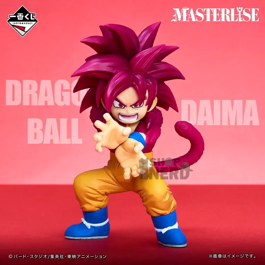 ICHIBAN KUJI DRAGON BALL DAIMA 2 - A PRIZE SUPER SAIYAN 4 SON GOKU MIN – SHOP DEI NERD